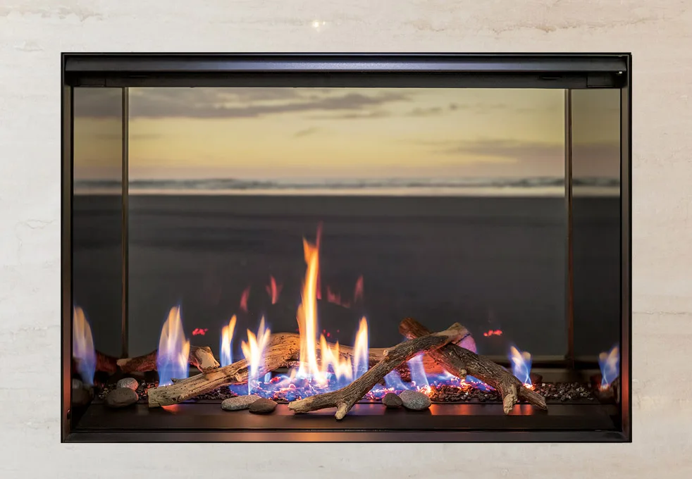Linear 800 with FlameTech - Simply Heat